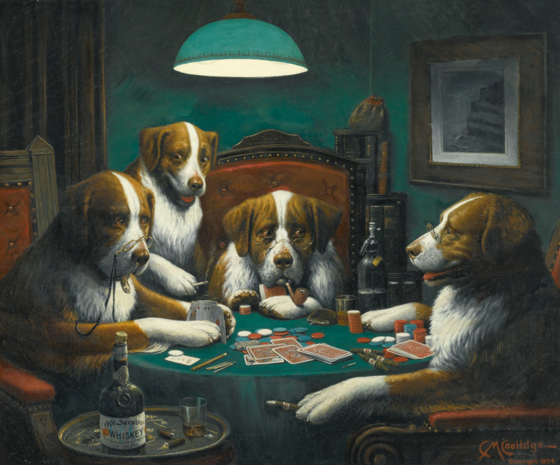 Dogs Playing Poker – The Story, Collection, Artist & Where To Buy Prints