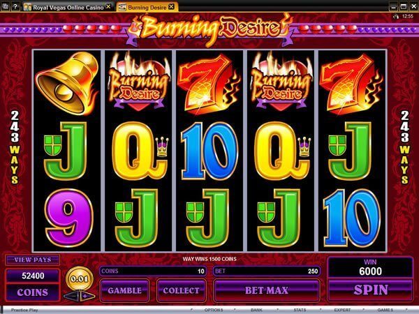 Burning Desire Slots 2024 - Play For Free And Get A $1600 Welcome Bonus
