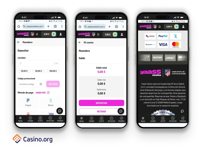 Casinos Online con Depósito Mínimo de 5€ en España 🎖️