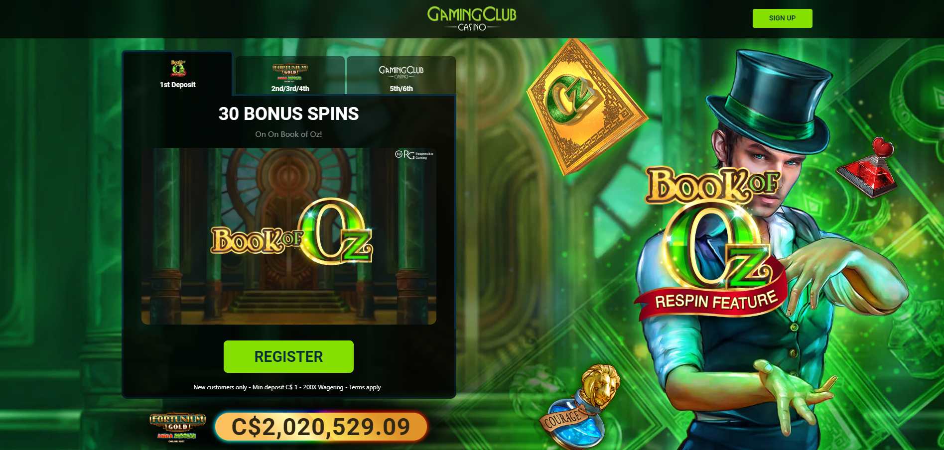 🎰 Best free spins for $1 offers in Canada - 2025