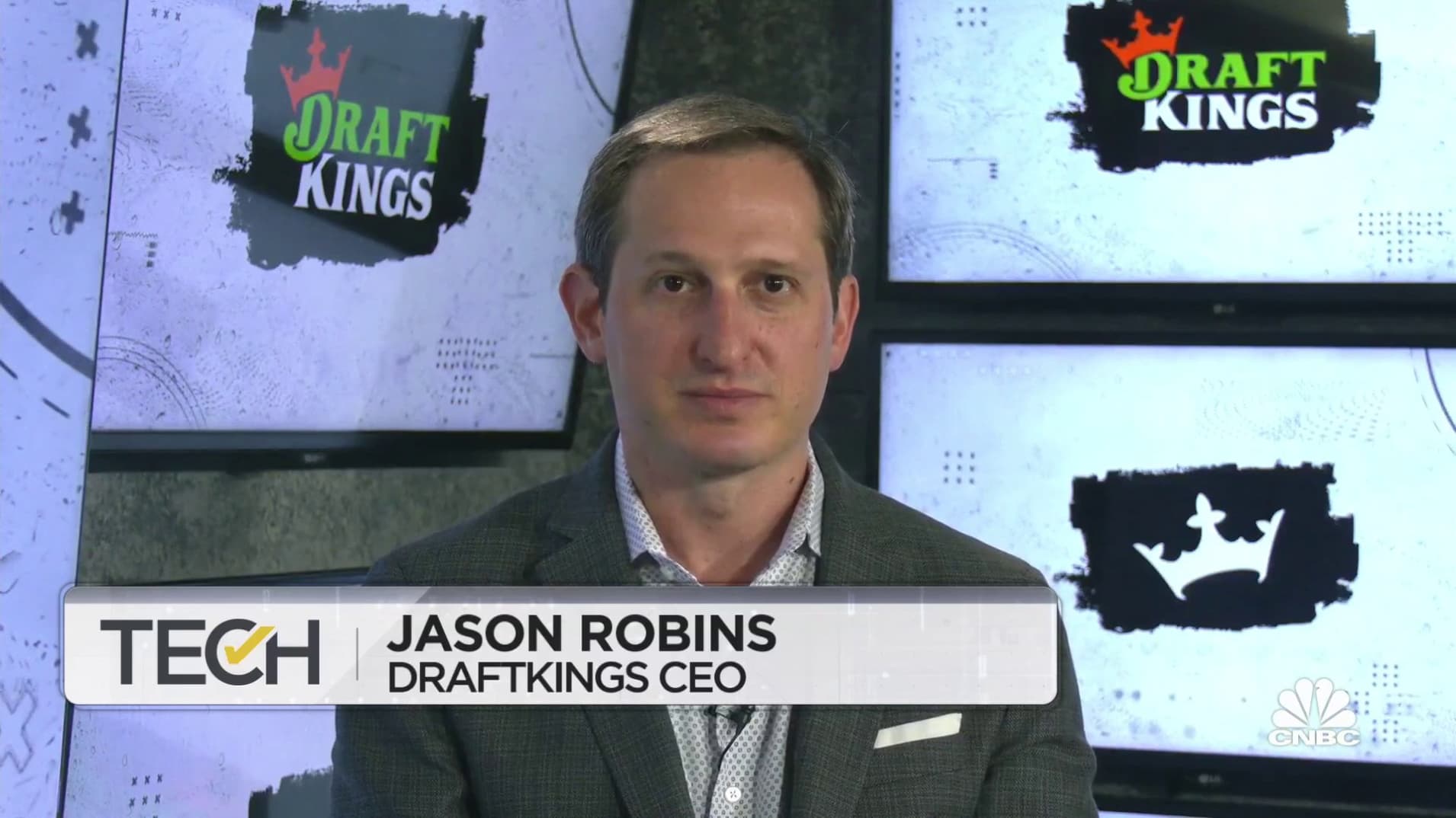 Jason Robins 2021 Pay Declines, But DraftKings Stock Did, Too