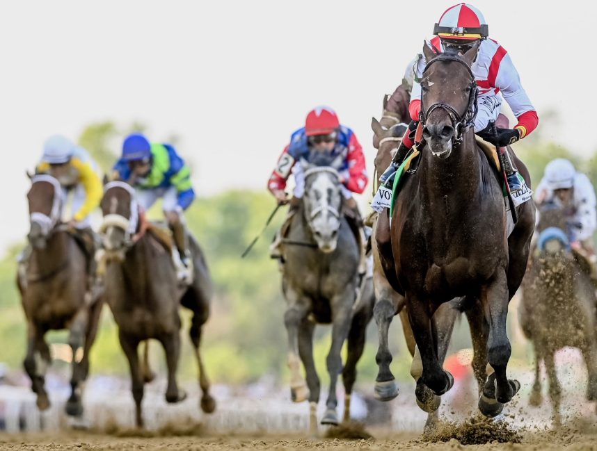 Preakness Handle Down from Record Setting 2021