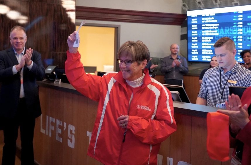 Kansas Governor Laura Kelly Places First Legal Sports Bet in State ...
