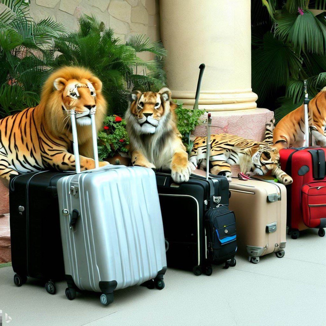 Siegfried & Roy's Last Tigers and Lions Leave Las Vegas for Sanctuaries ...