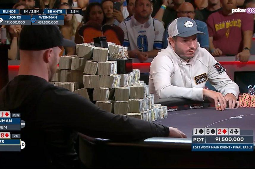 Daniel Weinman Wins Largest WSOP Main Event Prize Ever - Casino.org Daniel Weinman Wins Largest WSOP Main Event Prize Ever - Casino.org