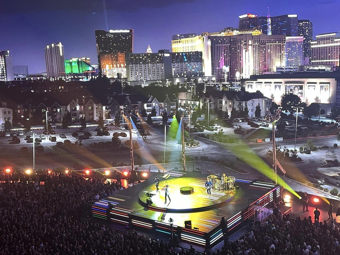 U2s Debut At Sphere Las Vegas Attracts Stellar Lineup Vegas Online