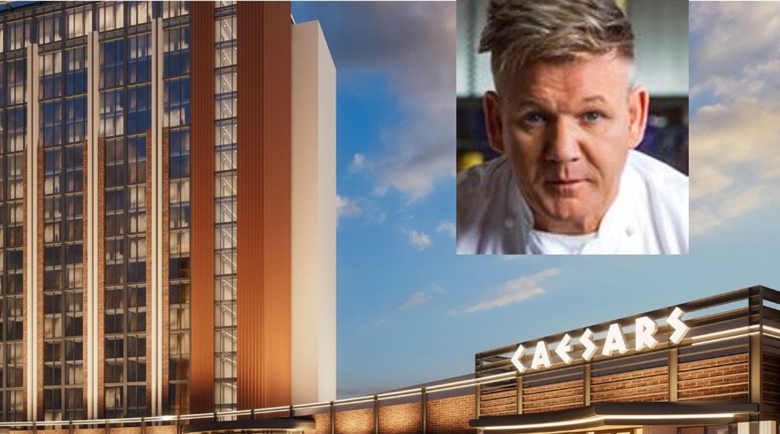Caesars Virginia Casino to Debut with Gordon Ramsay Joint - Casino.org