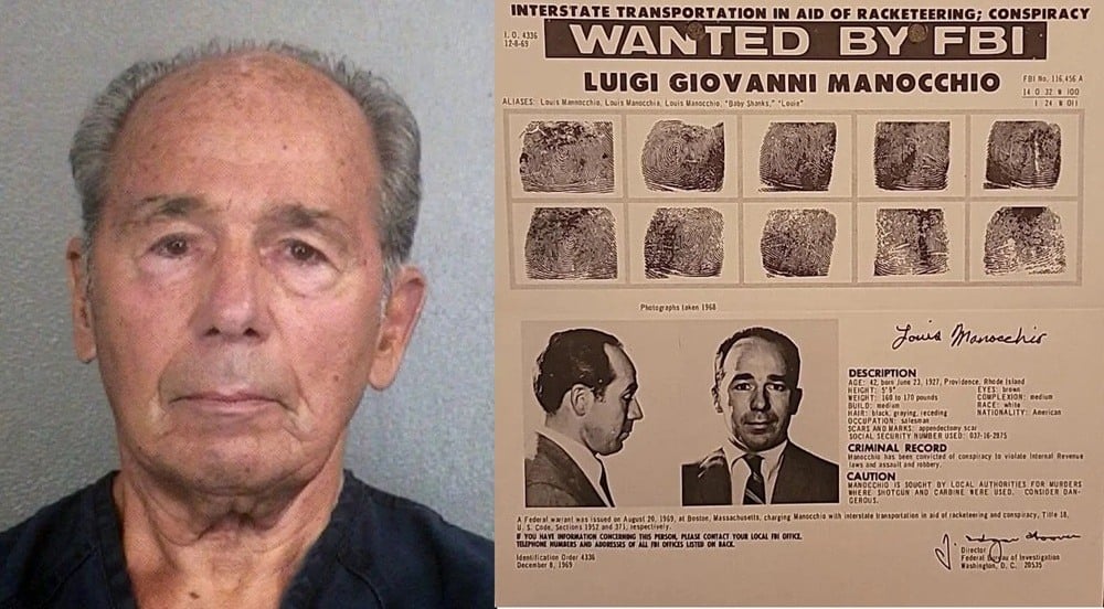 New England Mafia Boss Luigi “Baby Shacks” Manocchio Dead, Age 97