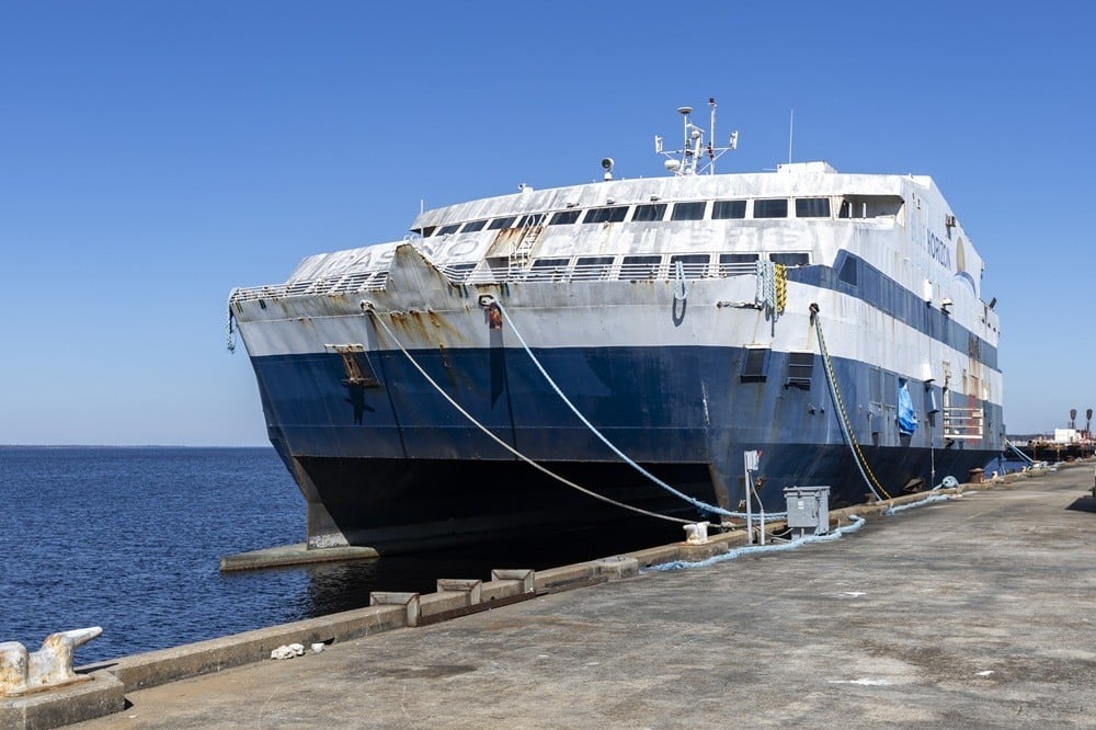 Mob Victim’s Spooky Casino Ship is Sitting Abandoned in a Florida Dock