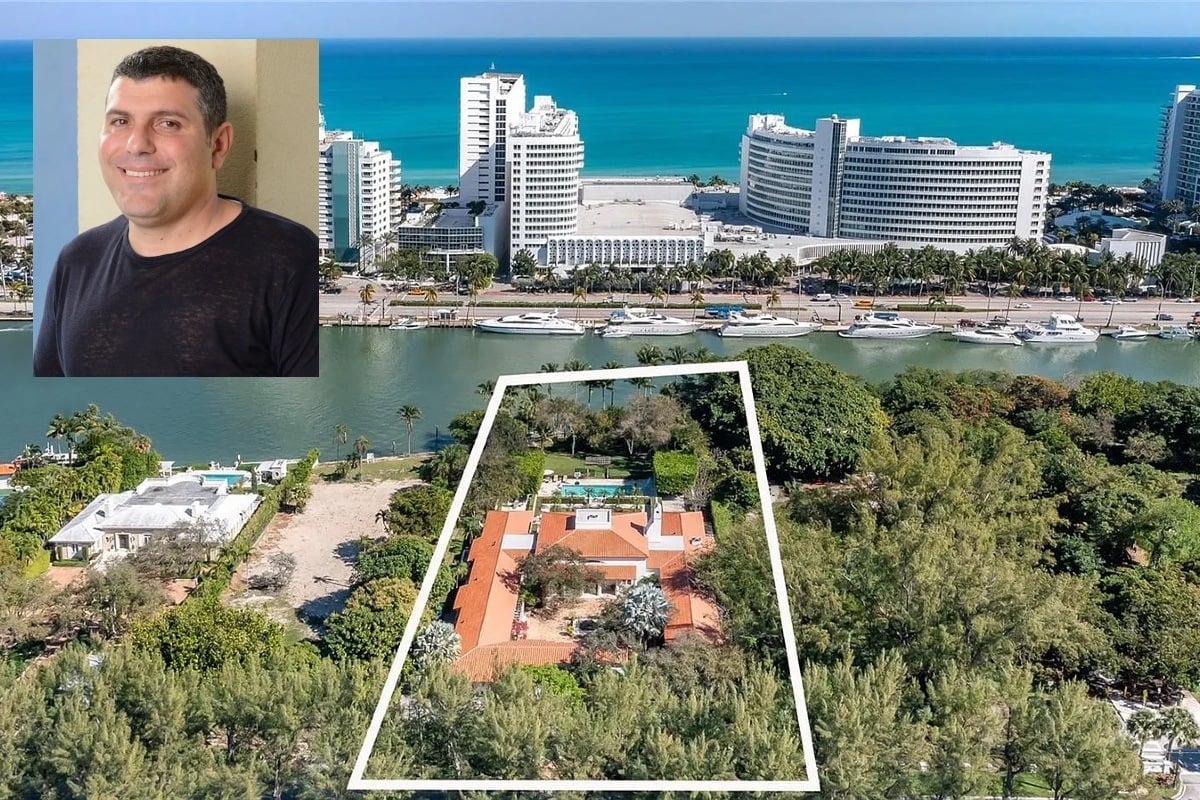 Playtech Billionaire Teddy Sagi Razing $24M Miami Home