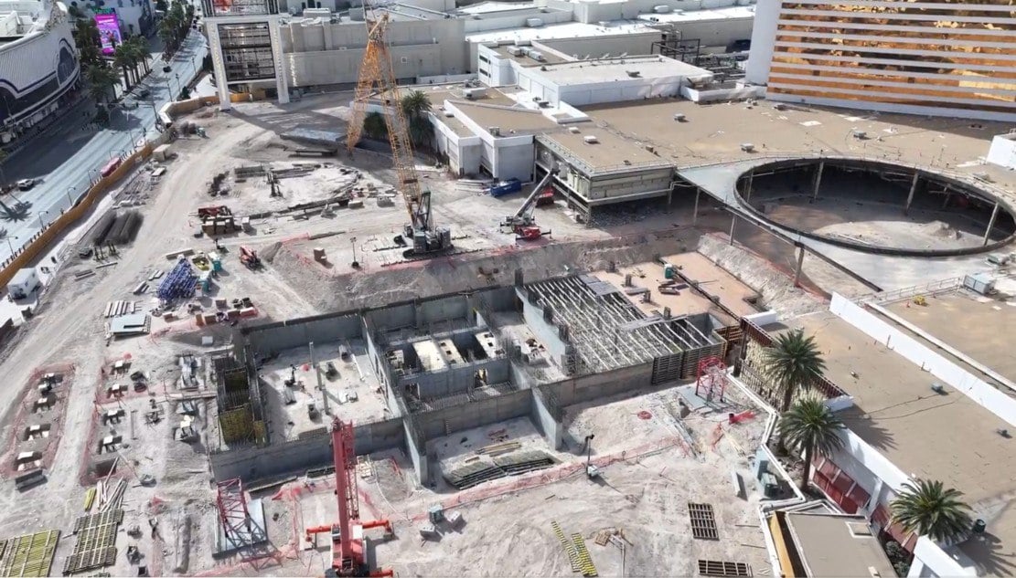 Foundation for Hard Rock Las Vegas Guitar Hotel Rises from Ashes of ...