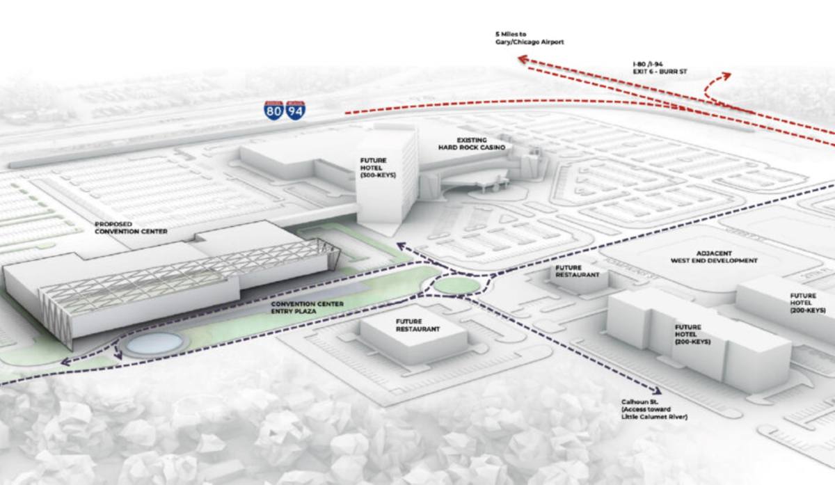 Hard Rock Casino Northern Indiana Convention Center Advances