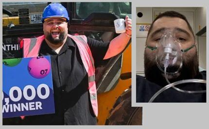 £1M Brit Lottery Winner Hospitalized After Three Months of Non-Stop ...