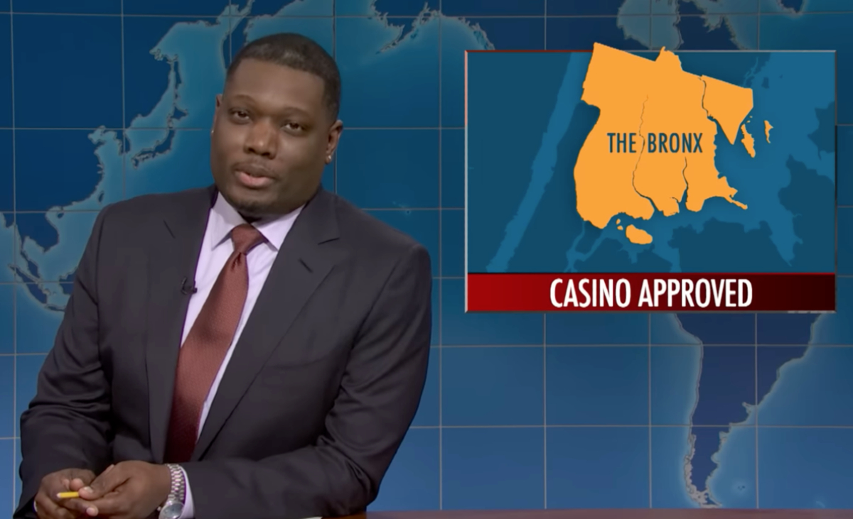 SNL Weekend Update Pokes Fun at New York City Bronx Casino