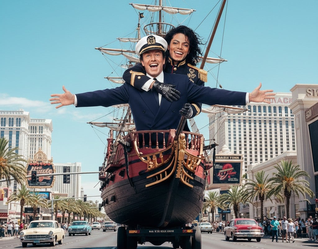 Michael Jackson and Steve Wynn Secretly Rode the TI Pirate Ship Down ...