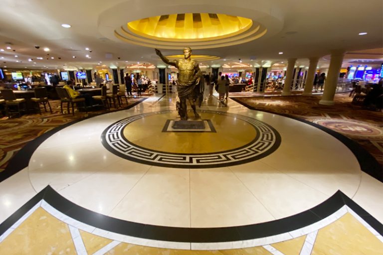 Caesars Palace Unveils Sexy New Entrance