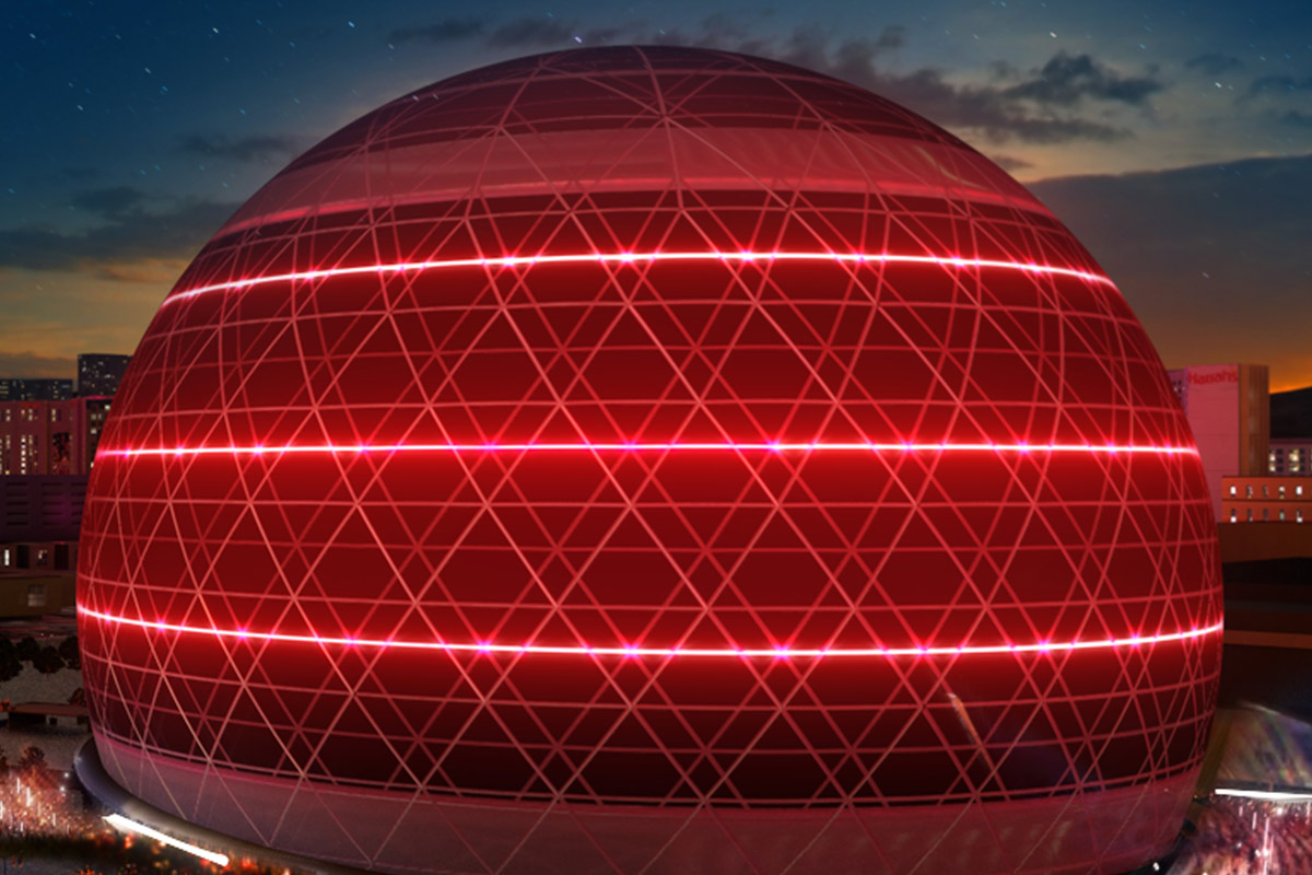 Sphere at Venetian to Debut Exterior Screen on July 4 | Vital Vegas