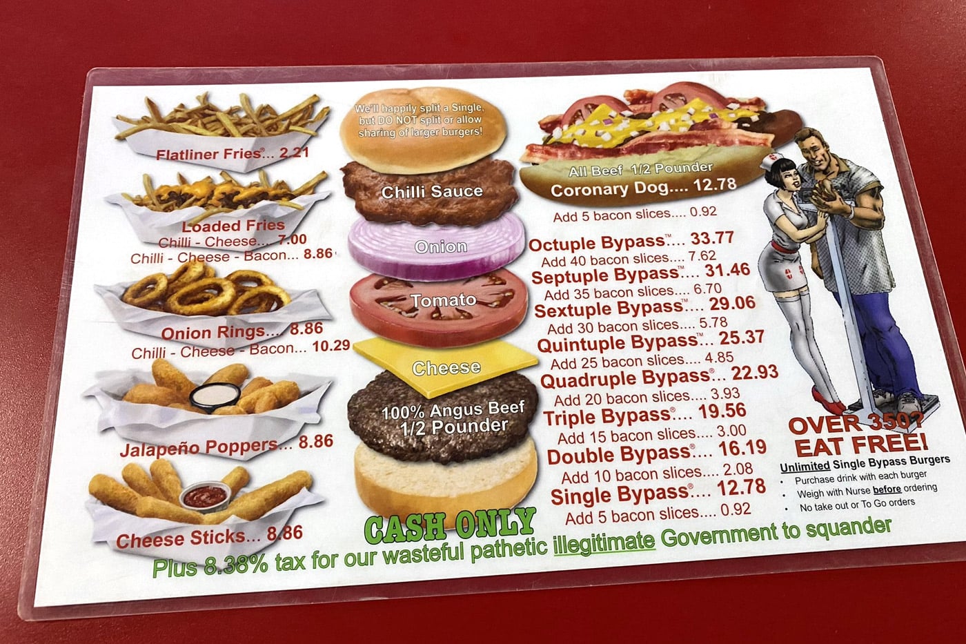 Heart Attack Grill Closes at Downtown's Neonopolis Mall After 14 Years ...